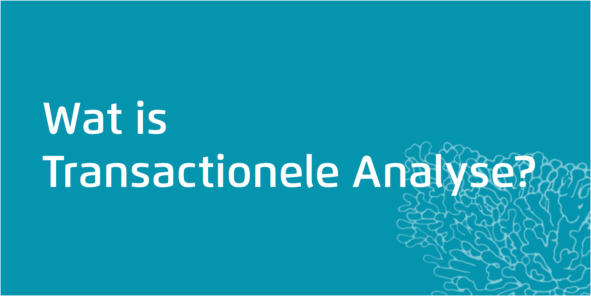 Wat is Transactionele Analyse? - Corael